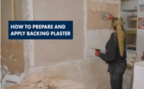 How To Prepare And Apply Backing Plaster(NOCN) - Learning Connect