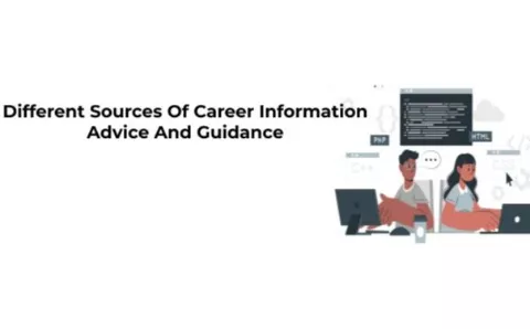 Different Sources Of Career Information Advice And Guidance - NOCN